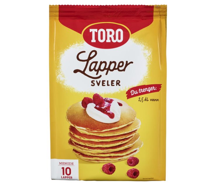 Lapper med blåbær | Lapper oppskrift som alle liker! | TORO Baketips